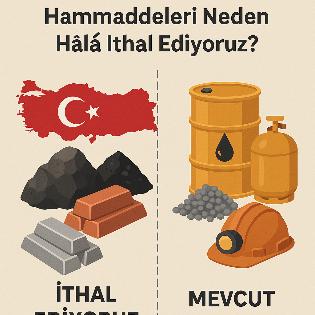 Türkiye'de Var Olan Hammaddeleri Neden Hâlâ İthal Ediyoruz?