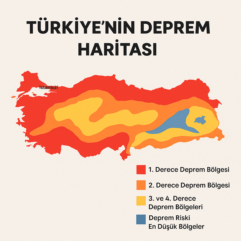 Türkiye'nin Deprem Haritası: Hangi Bölgeler Daha Riskli?